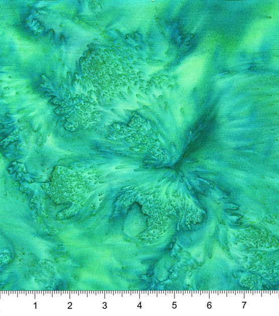 Bermuda Teal Tonal Blender Batik Cotton Fabric Joann