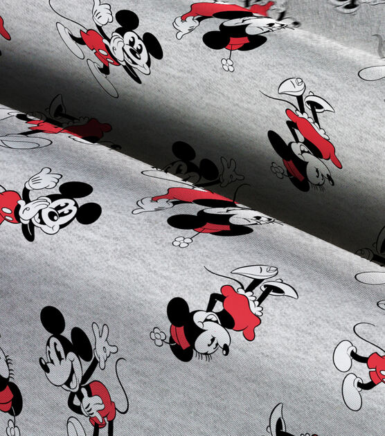 Mickey Minnie Vintage Cotton Fabric Joann