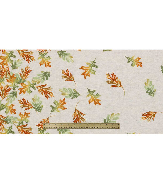 Gradient Leaves On White Super Snuggle Flannel Fabric Joann