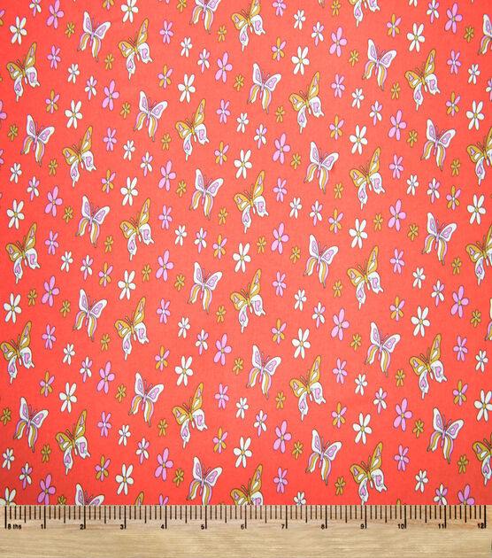 Super Snuggle Multi Bright Butterflies Flannel Fabric Joann