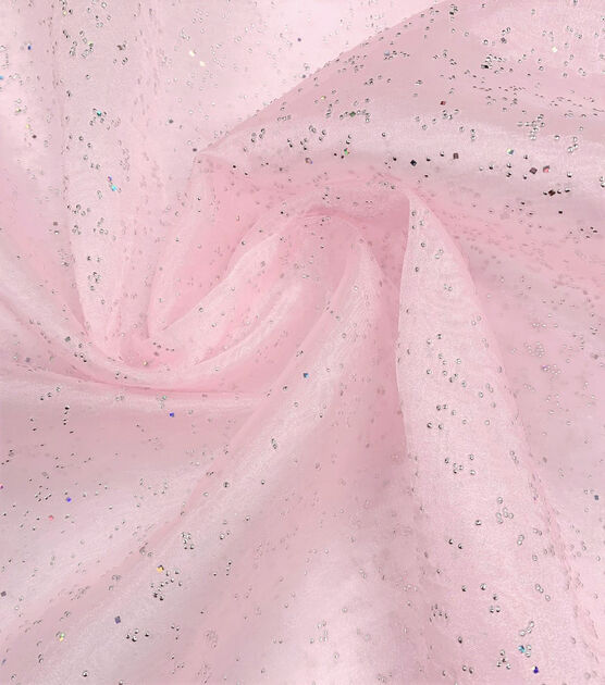 Glitterbug Bead And Glitter Organza Fabric Joann