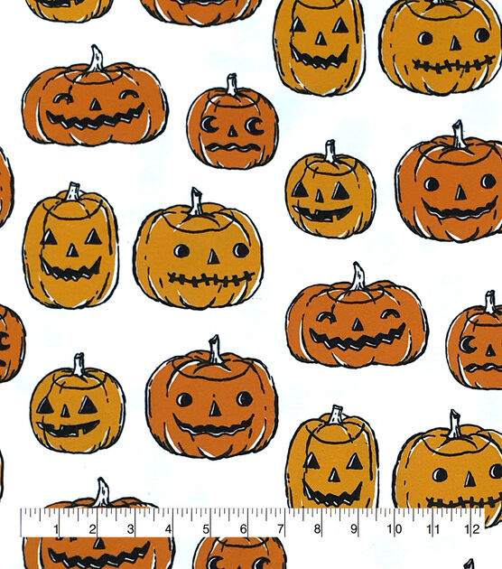 Halloween Pumpkins Super Snuggle Flannel Fabric Joann