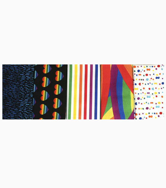 18 X 21 Pride 2 Cotton Fabric Quarters 5ct By Keepsake Calico Joann