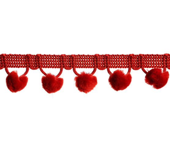 Simplicity Ball Fringe Trim 113 Rust Joann