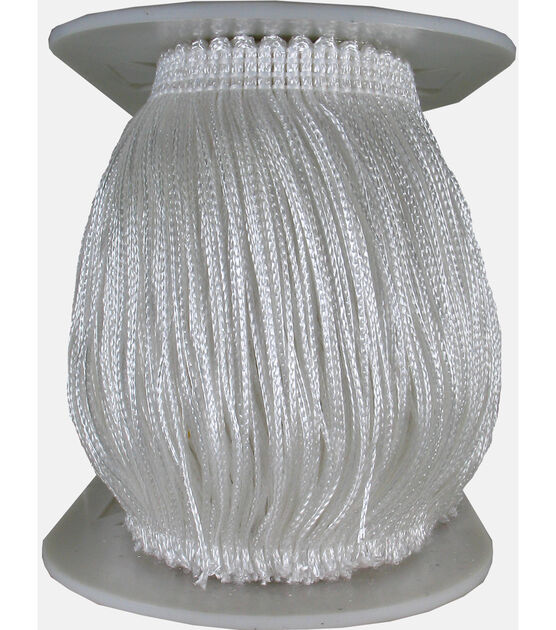 Simplicity Polyester Fringe Trim 4 White Joann