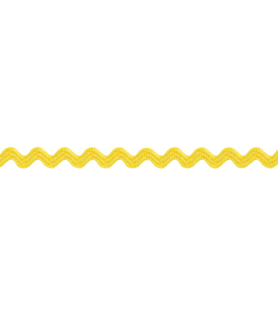 58 Medium Rick Rack Canary Apparel Trim