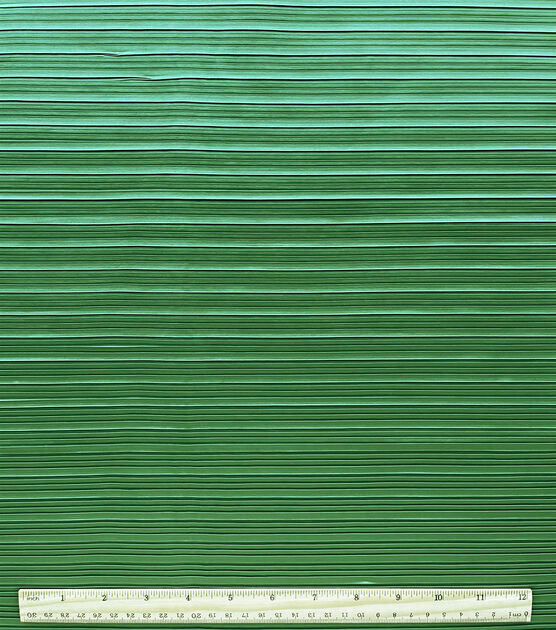 Casa Collection Green Pleated Satin Apparel Fabric Joann