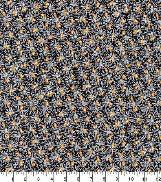 Hi Fashion Lil Spiders And Webs Halloween Cotton Fabric Joann