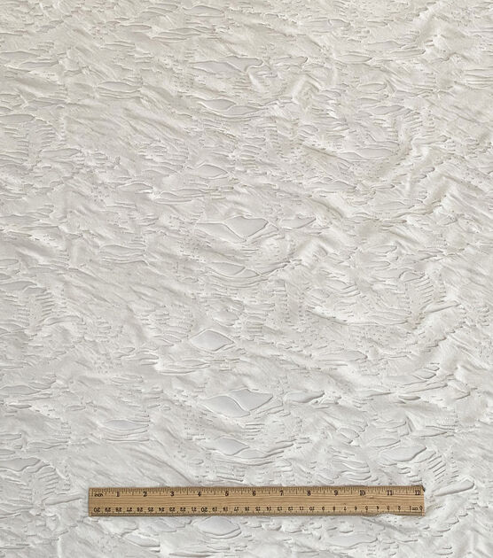 White Monster Shreds Jersey Knit Fabric By The Witching Hour Joann