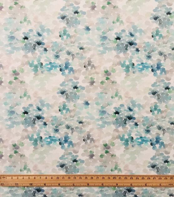 Blue Tonal Watercolor Circles Jersey Knit Fabric Joann
