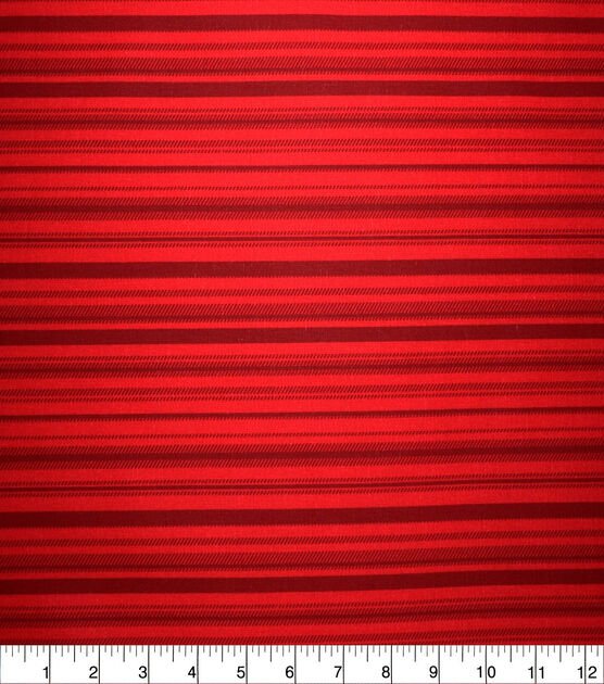 Red Tonal Stripes Quilt Cotton Fabric By Quilters Showcase Joann