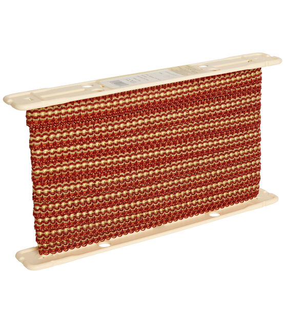 Home Decor Trim Conso 1 Redgold Braid