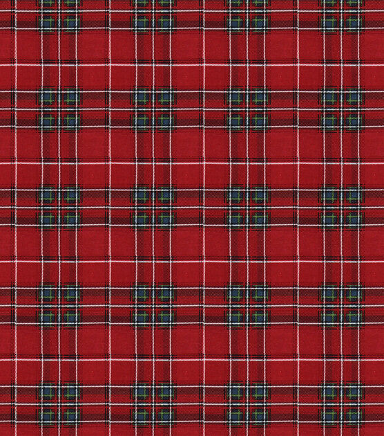 Tartan Plaid Christmas Cotton Fabric Joann