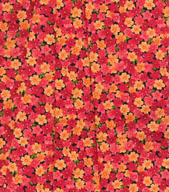 Coral Floral Quilt Cotton Fabric By Keepsake Calico Joann