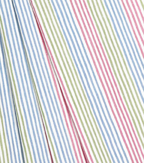 Multicolor Stripes Nursery Cotton Fabric Joann