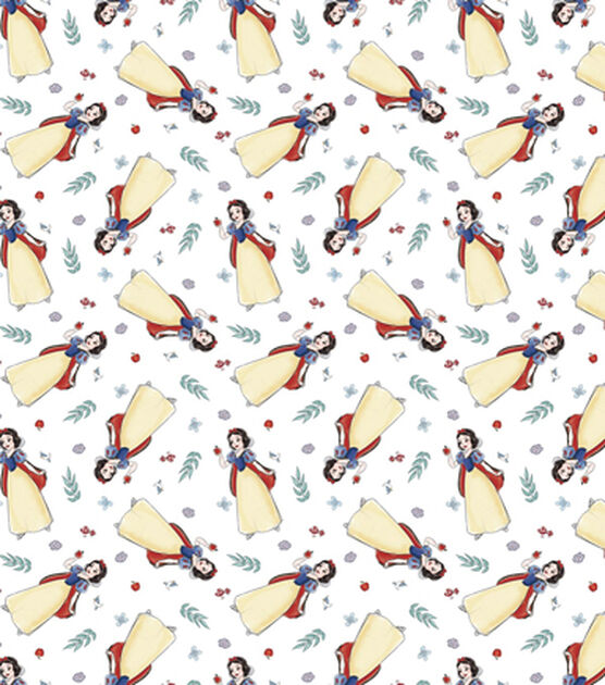 Disney Princess Snow White Sketch Cotton Fabric Joann