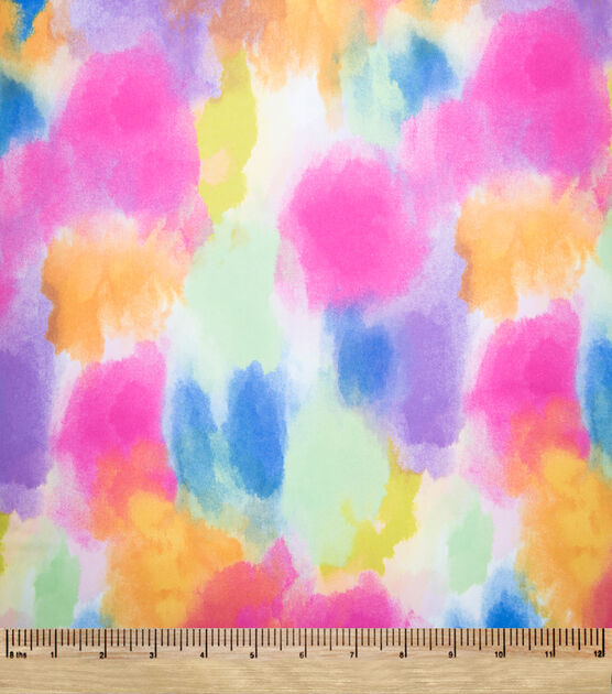 Super Snuggle Multi Color Jelly Tie Dye Flannel Fabric Joann