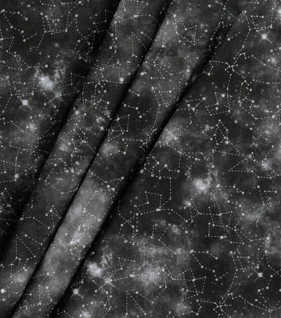 Star Gazing Galaxy Black Premium Cotton Fabric Joann