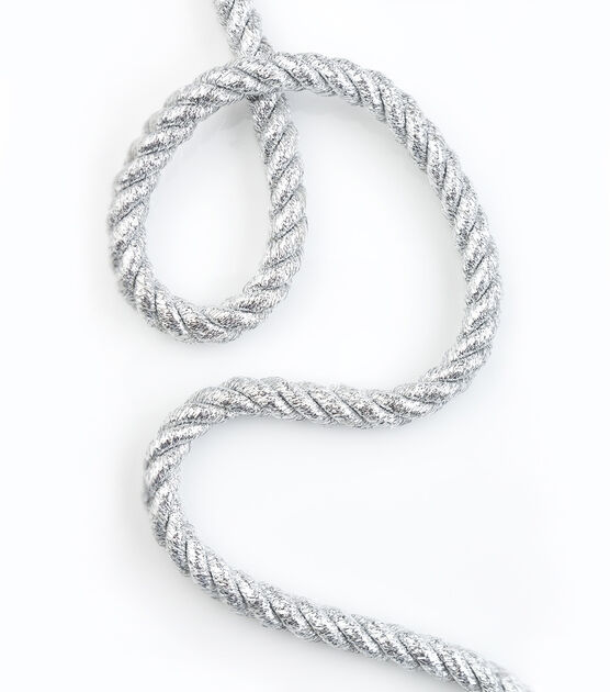 Simplicity Jumbo Twisted Trim Silver Joann