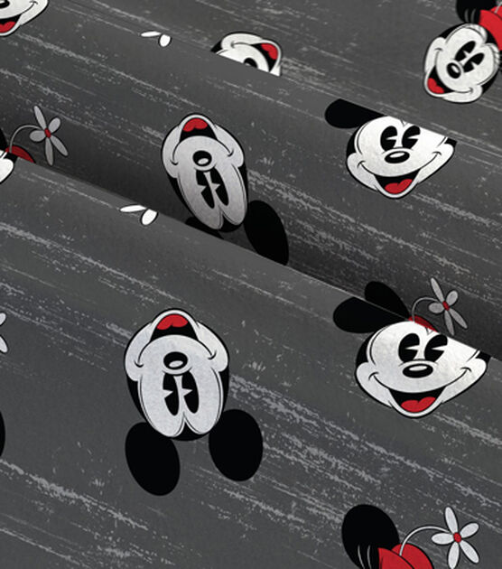 Mickey Minnie Vintage Love Disney Fleece Fabric Joann