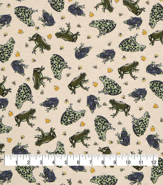 Pop Frogs Super Snuggle Flannel Fabric Joann