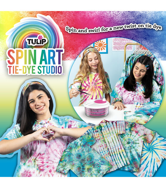 Tulip 33ct Spin Art Fabric Tie Dye Kit Joann