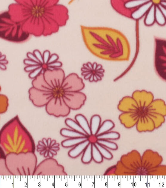 Flower Power Blizzard Fleece Fabric Joann
