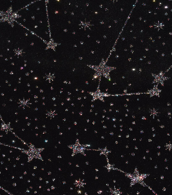 The Witching Hour Celestial Star On Stretch Velvet Apparel Fabric Joann