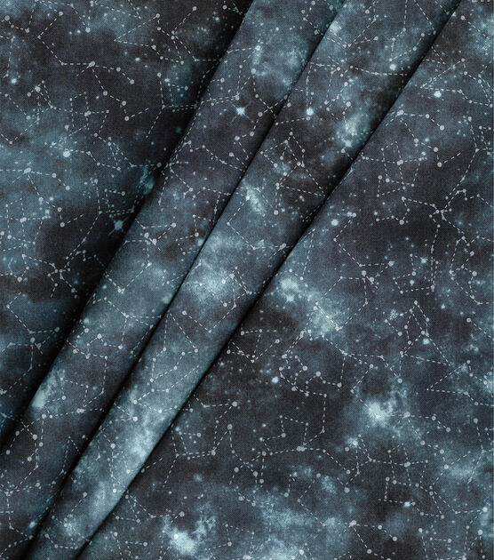 Star Gazing Galaxy Blue Premium Cotton Fabric Joann