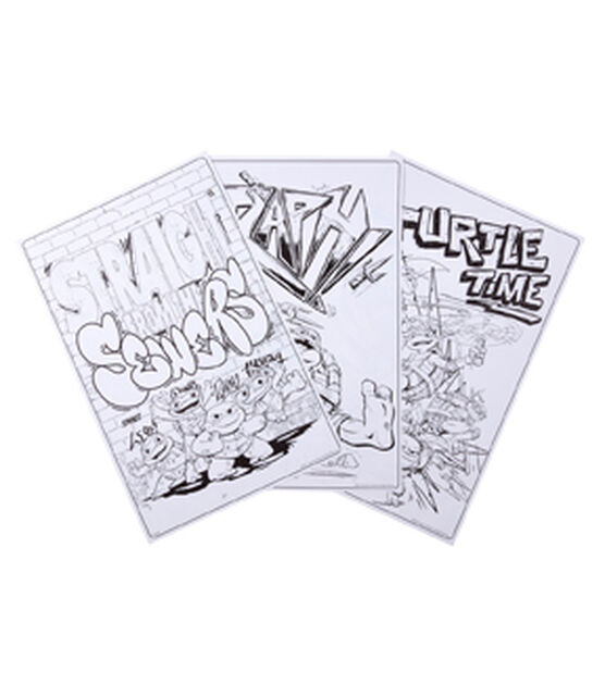 Crayola 18 Sheet Teenage Mutant Ninja Turtles Giant Coloring Book Joann