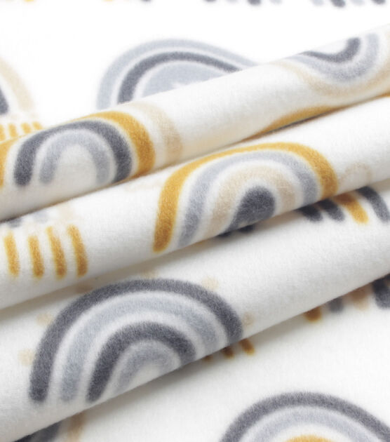 Rainbow Blizzard Prints Fleece Fabric Joann