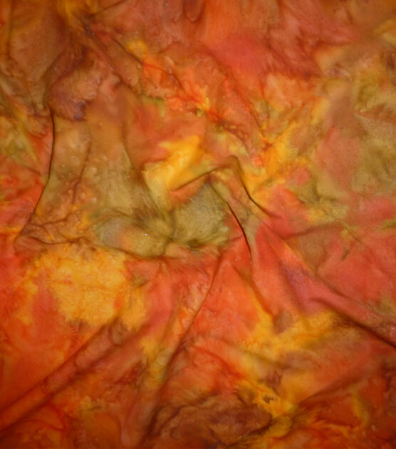 Burnt Orange Blender Batik Cotton Fabric Joann