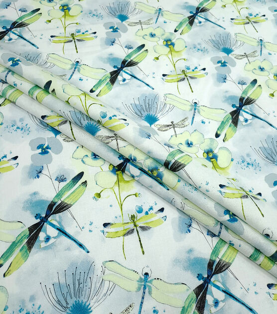 Blue Dragonflies Quilt Cotton Fabric By Keepsake Calico Joann