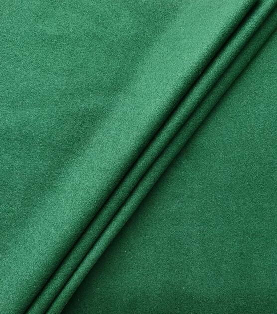 Heathered Green Solid Luxe Flannel Fabric Joann
