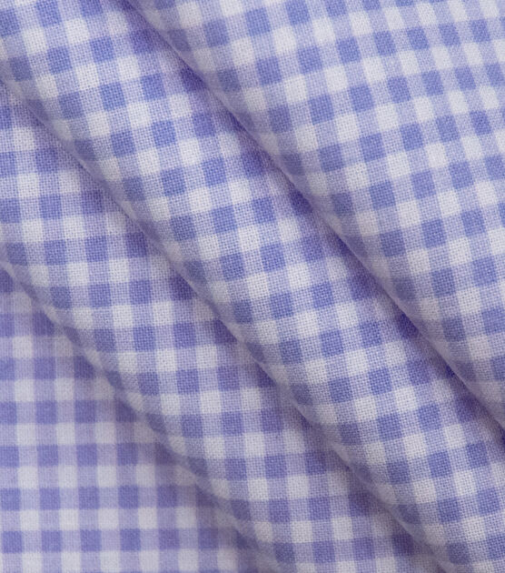 Purple Gingham Cotton Fabric By Keepsake Calico Joann