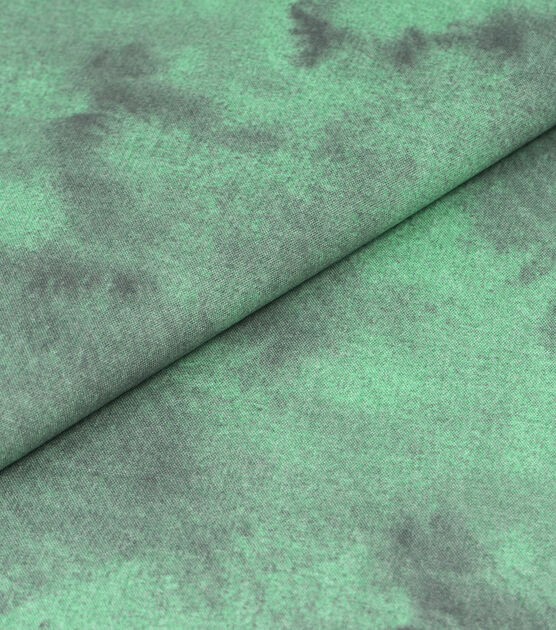 Singer 18 X 21 Hunter Green Tone On Tone Cotton Fabric Quarter 1pc