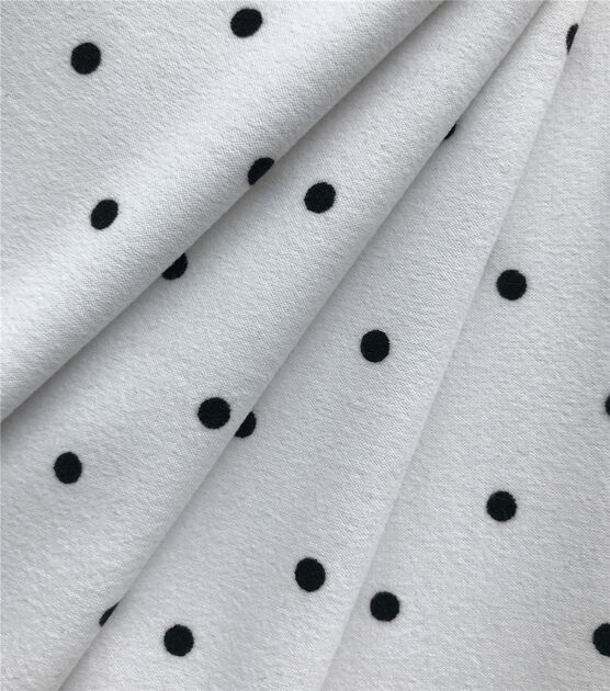 Dot Double Brush Jersey Knit Fabric Joann