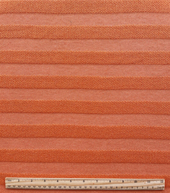 Orange Crochet Knit Apparel Fabric Joann