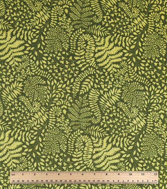 Green Leaves Quilt Cotton Fabric By Keepsake Calico Joann