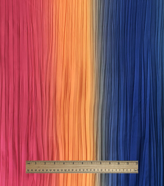 Ombre Pleated Chiffon Fabric By Casa Collection Joann