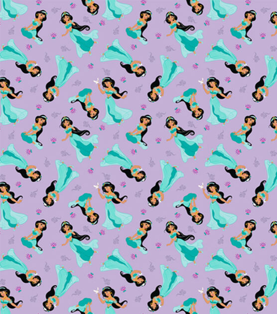Disney Princess Jasmine Floral Cotton Fabric Joann