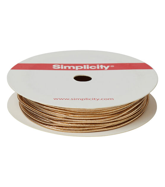 Rose Gold Twisted Cord Trim 116 Joann