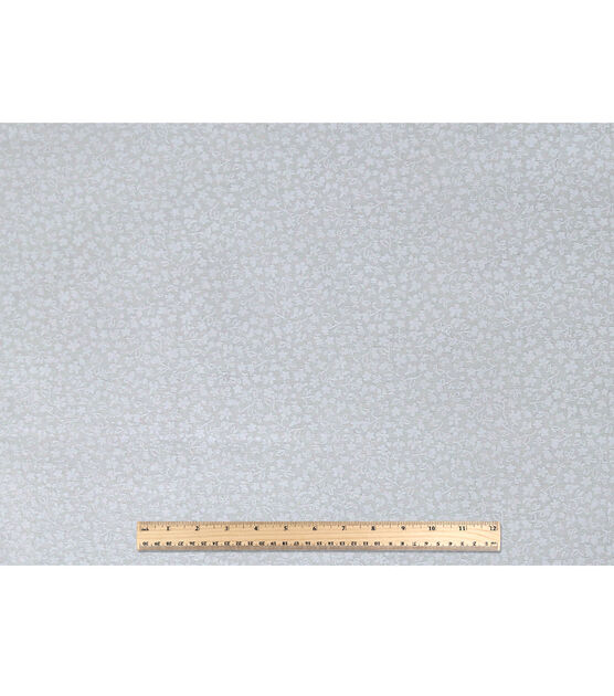 White Delicate Floral Cotton Fabric By Keepsake Calico Joann
