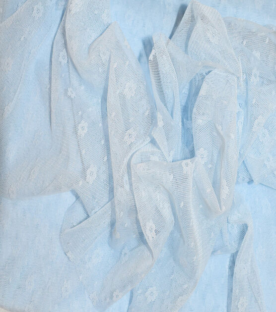Flower And Dot Ice Melt Mesh Fabric By Sew Sweet Joann
