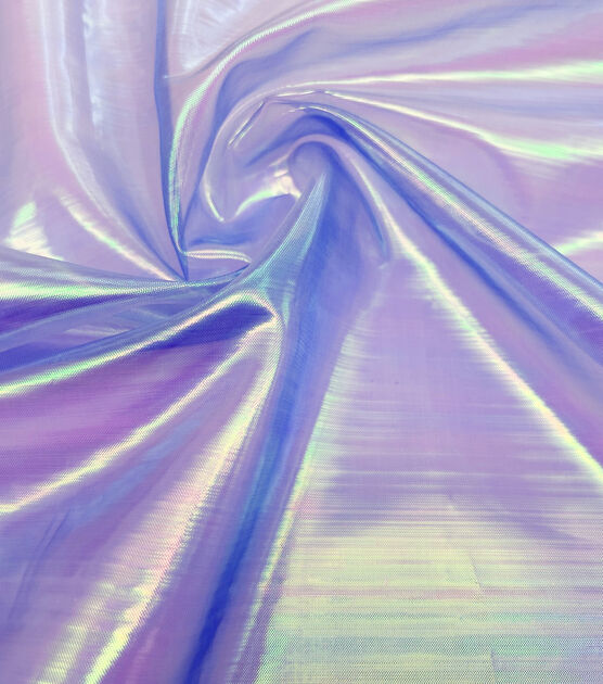 Glitterbug Pearlized Shimmer Organza Purple Apparel Fabric Joann