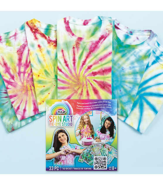 Tulip 33ct Spin Art Fabric Tie Dye Kit Joann