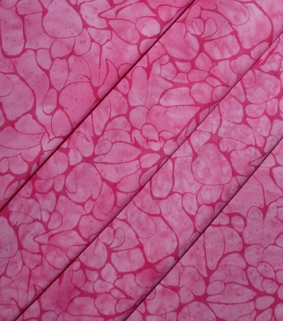 Pink Tonal Blender Batik Cotton Fabric Joann