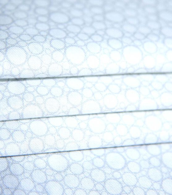 Circles On White Cotton Fabric By Keepsake Calico Joann