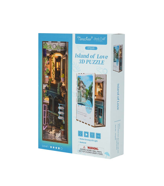 95 Diy Island Of Love Bookend Led Puzzle Joann