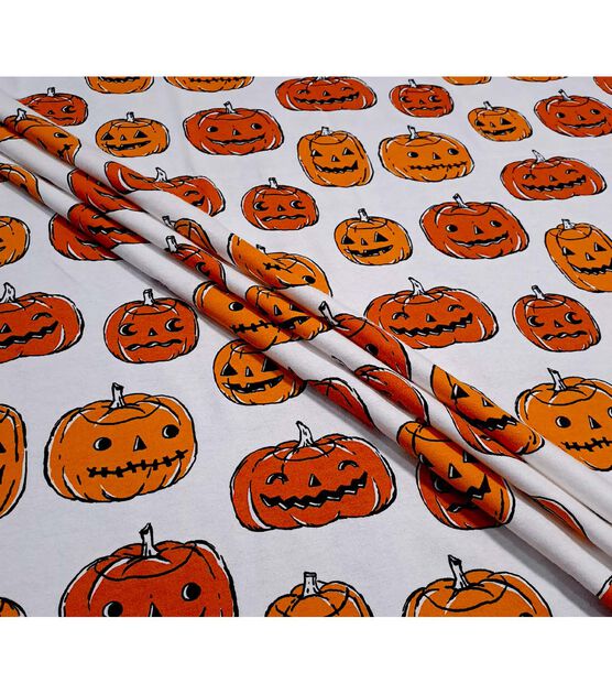 Halloween Pumpkins Super Snuggle Flannel Fabric Joann